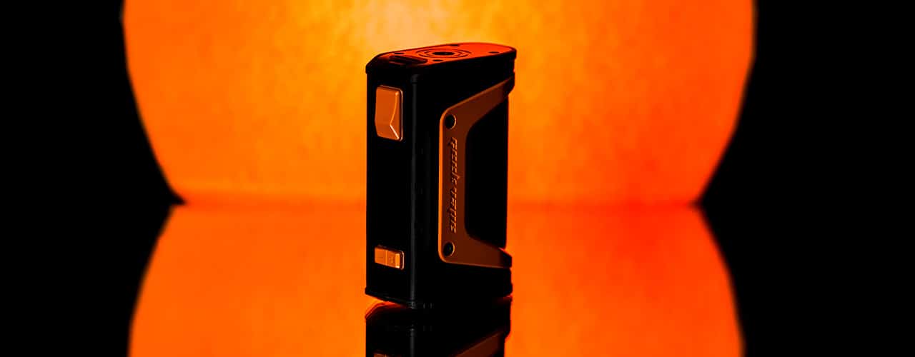 GeekVape Aegis Mod Black Orange – KMG Imports