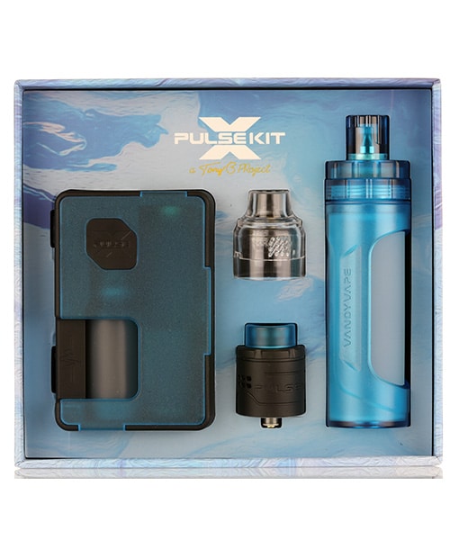 Vandy Vape Pulse X BF Kit with Squonk Refilling Bottle Frosted Blue ...