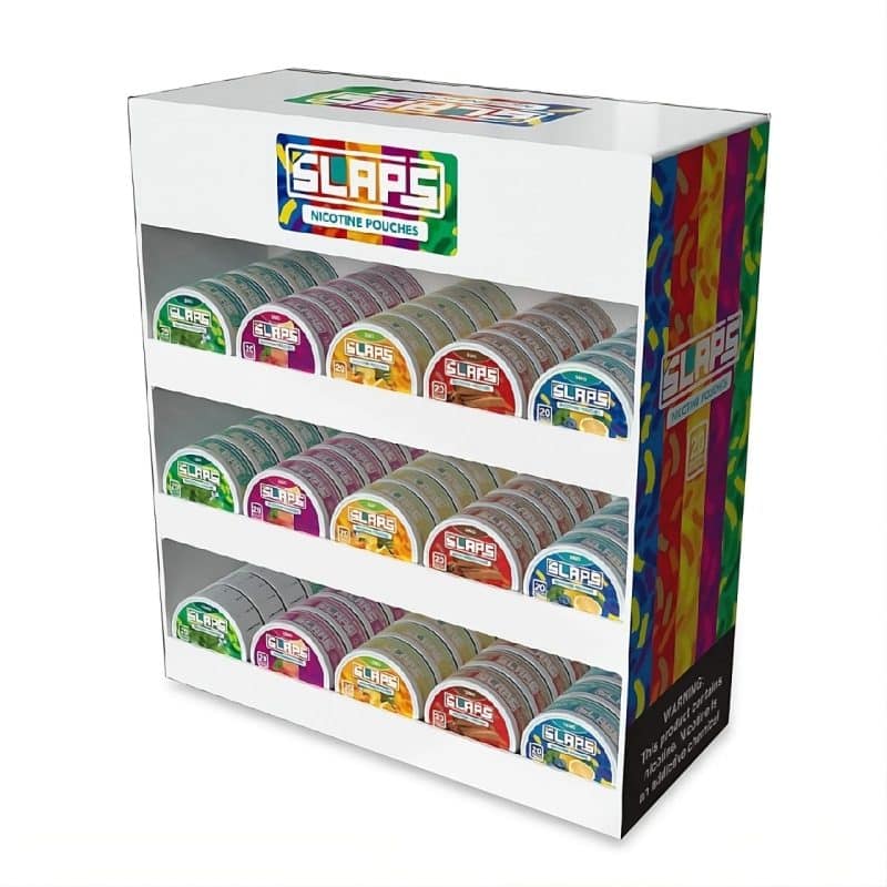 Slaps Nicotine Pouches Counter Display - 75ct – KMG Imports