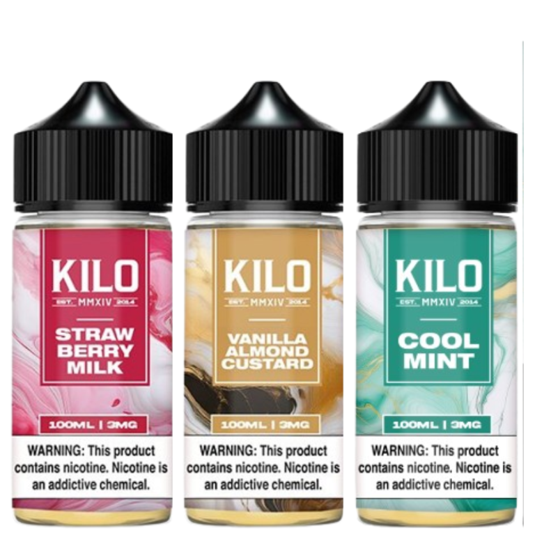 Kilo E-Liquid 100ml (FREEBASE) – KMG Imports